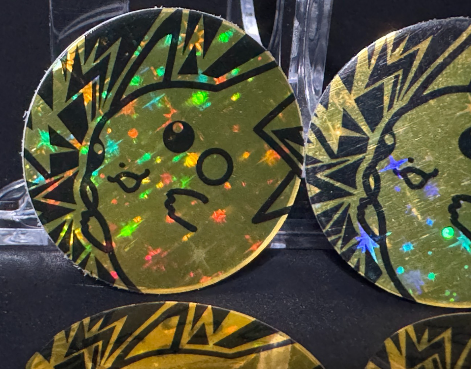 (Lot of 4) 2000 Wizards WotC Nintendo Pokémon TCG Pikachu Gold Token | eBay