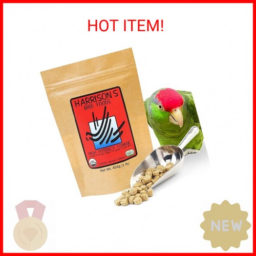 Harrison's Bird Foods High Potency Coarse Certified Organic Non GMO ...