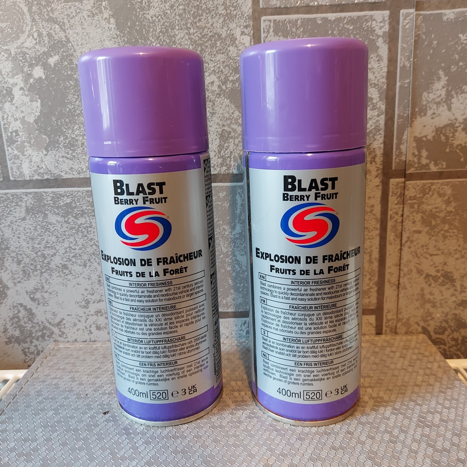 2 X Autosmart Bubblegum Blast Air Freshener Aerosol Car and Home 1st ...