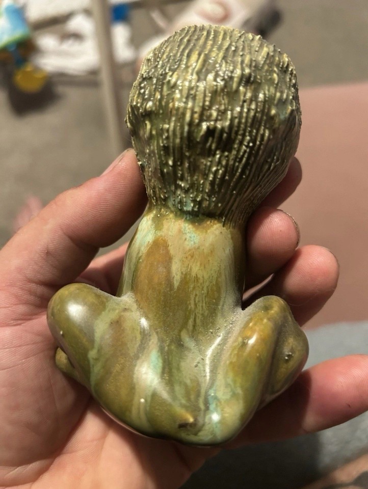 Yare Dragon Pottery Green Lion | eBay UK