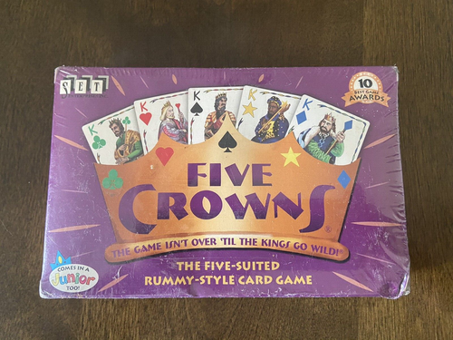 Five Crowns Rummy-Style Card Game complete in original packaging | eBay
