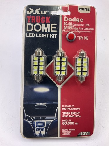 Pilot ILT-301W - White LED Dome Car Light Bulb Kit, 12V, 5050SMD, 50 ...