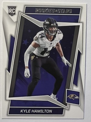 2022 Panini Rookies and Stars Football Kyle Hamilton Rookie Card RC ...