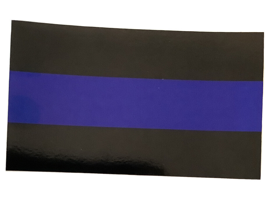 NJ NJSP New Jersey State Police “Collectible”Inside decal NJS + Bl Line ...