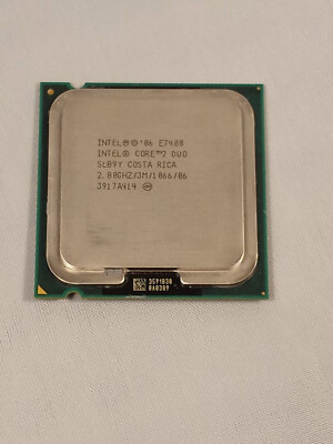 Intel Core 2 Duo E7400 2.80GHz 3MB 1066MHz 3917A414 Processor CPU Costa ...