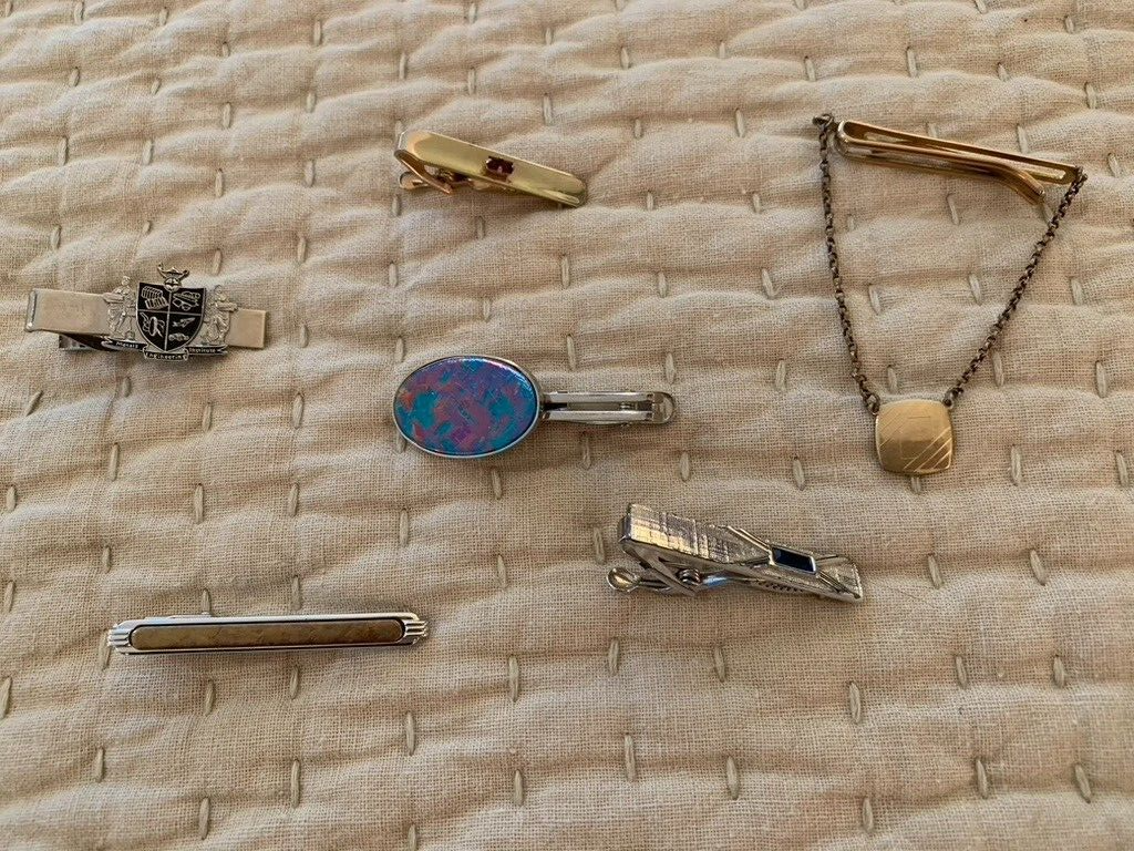 VINTAGE TIE CLIPS/BARS: LOT OF 6. PRICE REDUCED! | eBay