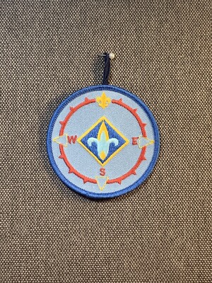 Vintage Webelos Compass Patch Button Loop Cub Scouts BSA Boy Scouts of ...