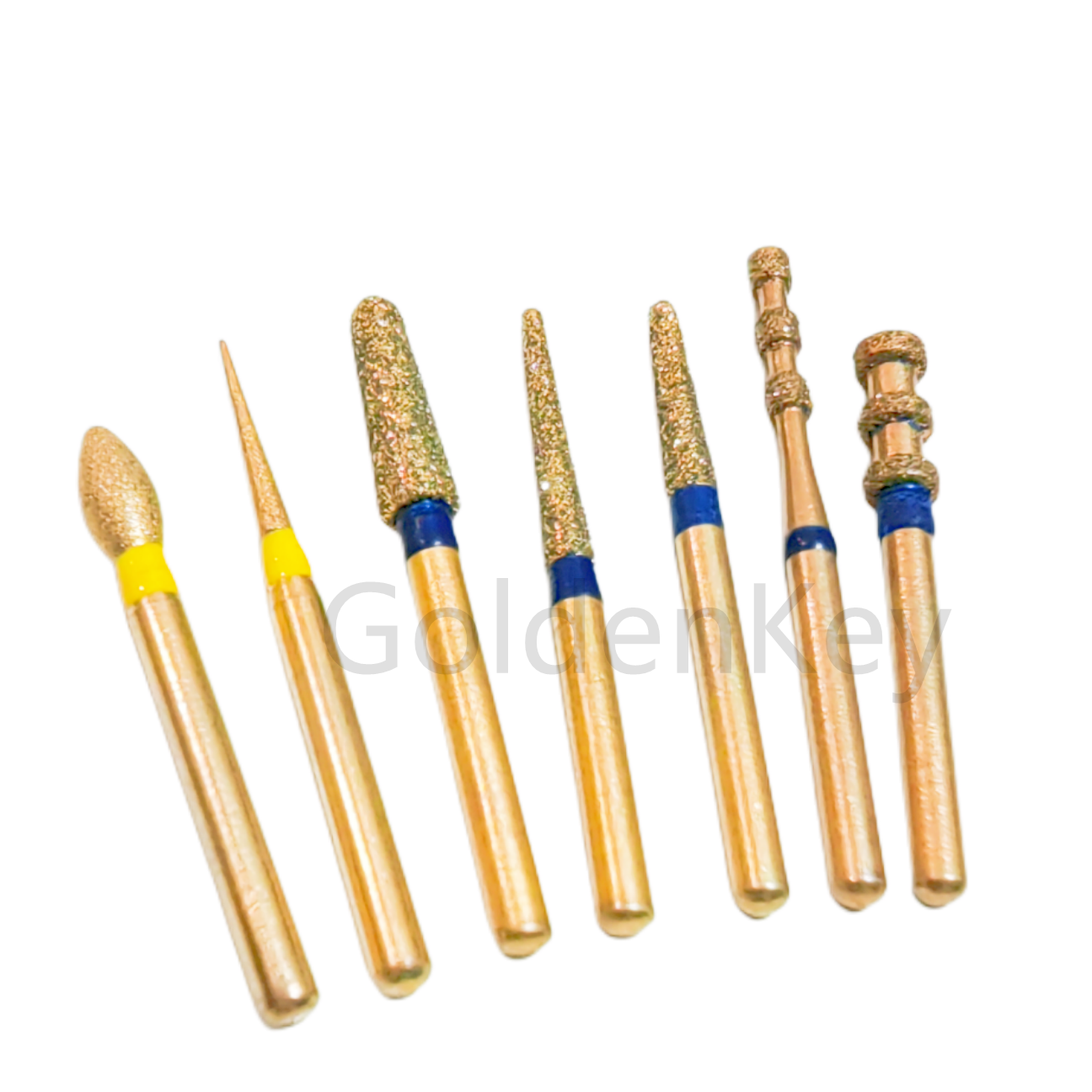 Dental Porcelain Veneer Preparation Diamond Burs Gold Bur Veneers | eBay