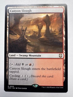 Canyon Slough Modern Horizon 3 Commander (M3C) MTG MAGIC NM | eBay