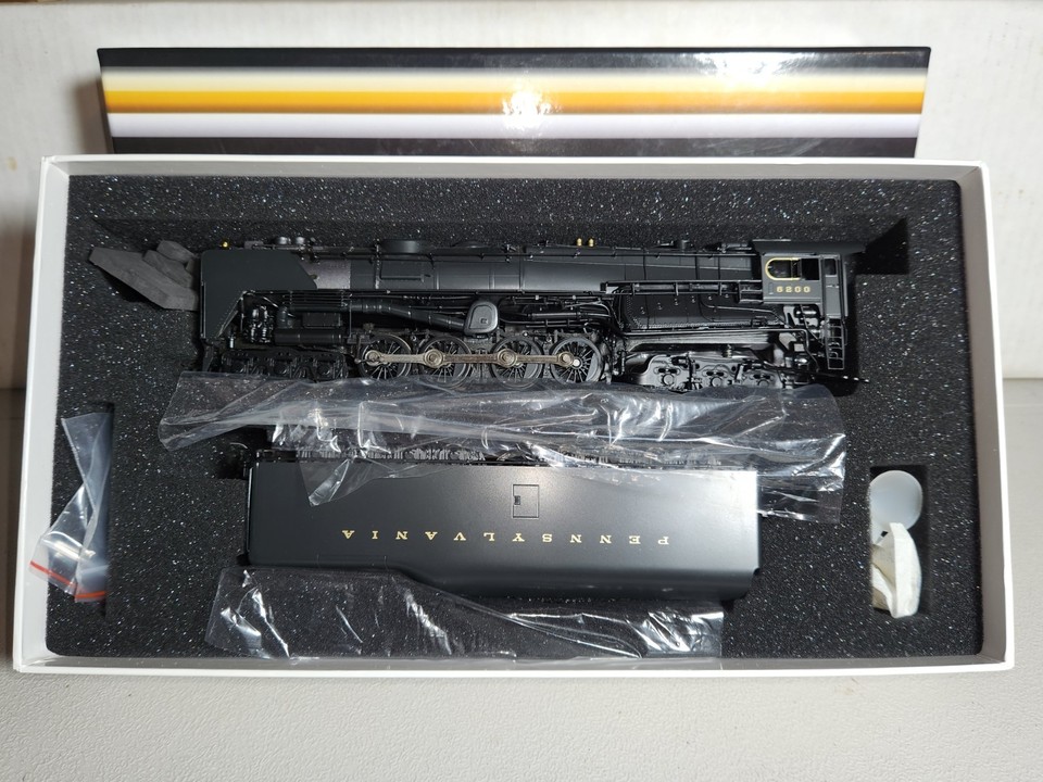 Paragon 3 Brass Hybrid HO Scale Pennsylvania Railroad S2 Steam Turbine ...