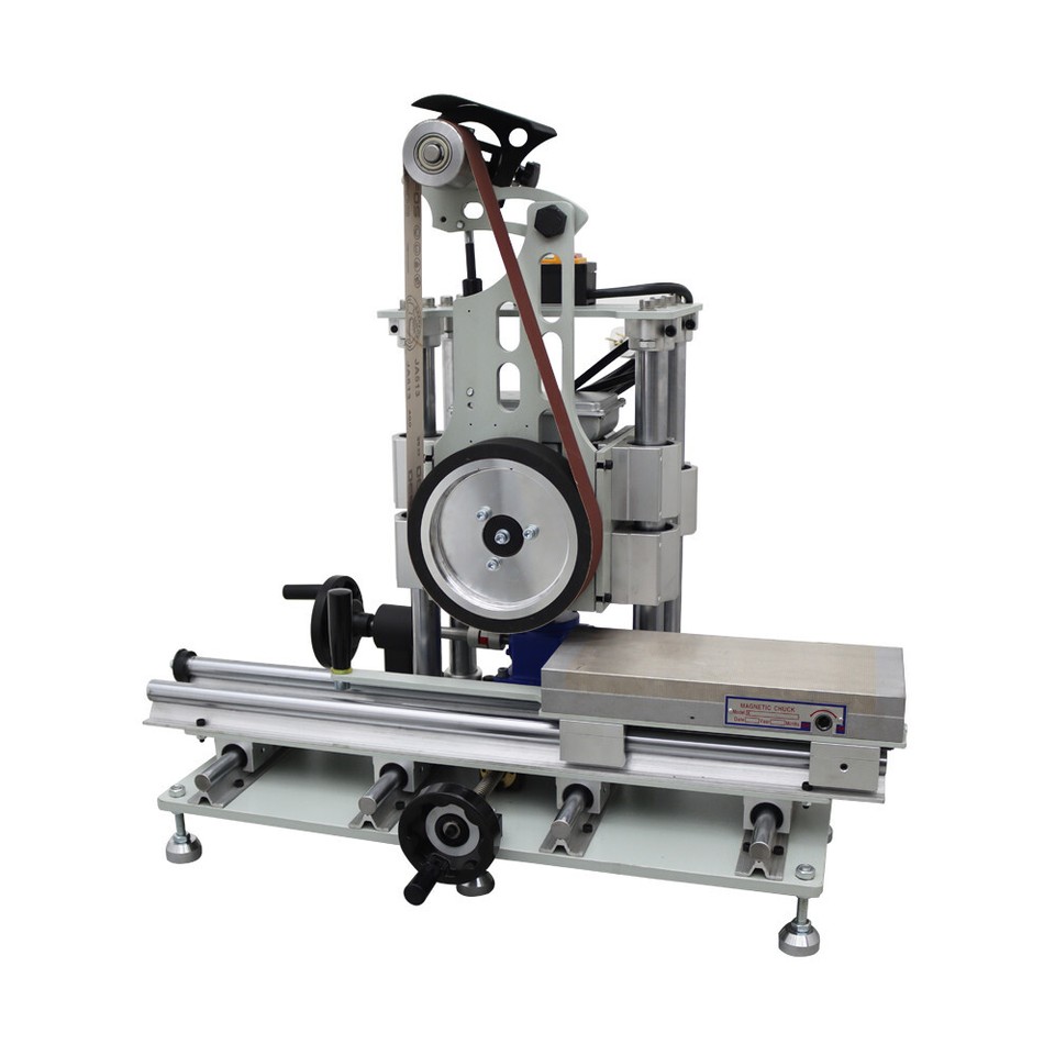 Belt Grinder Sander Abrasive Belt Grinding Machine 220V 2.2KW 3 Belts ...
