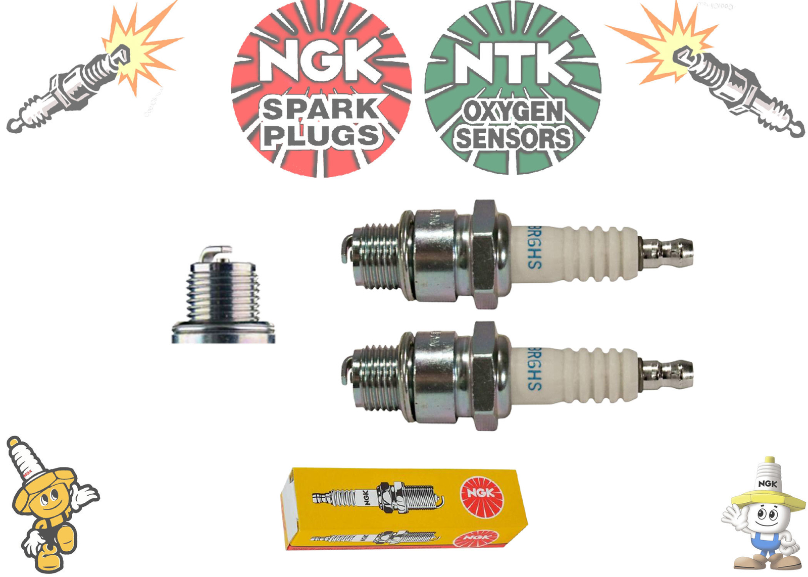 NGK BR6HS-10 - Alternative spark plugs