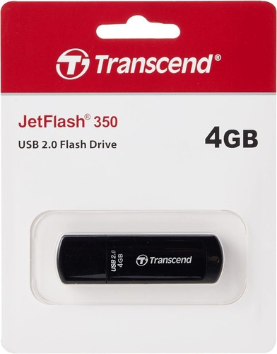 Transcend 4gb JetFlash 350 USB 2.0 Flash Drive TS4GJF350 for sale ...