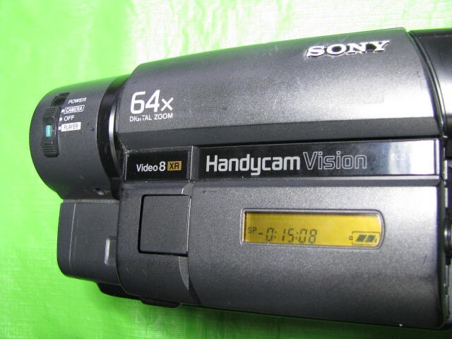 Sony CCD-TRV15 Video 8 XR Camcorder - Record Transfer Play Back Hi8 ...