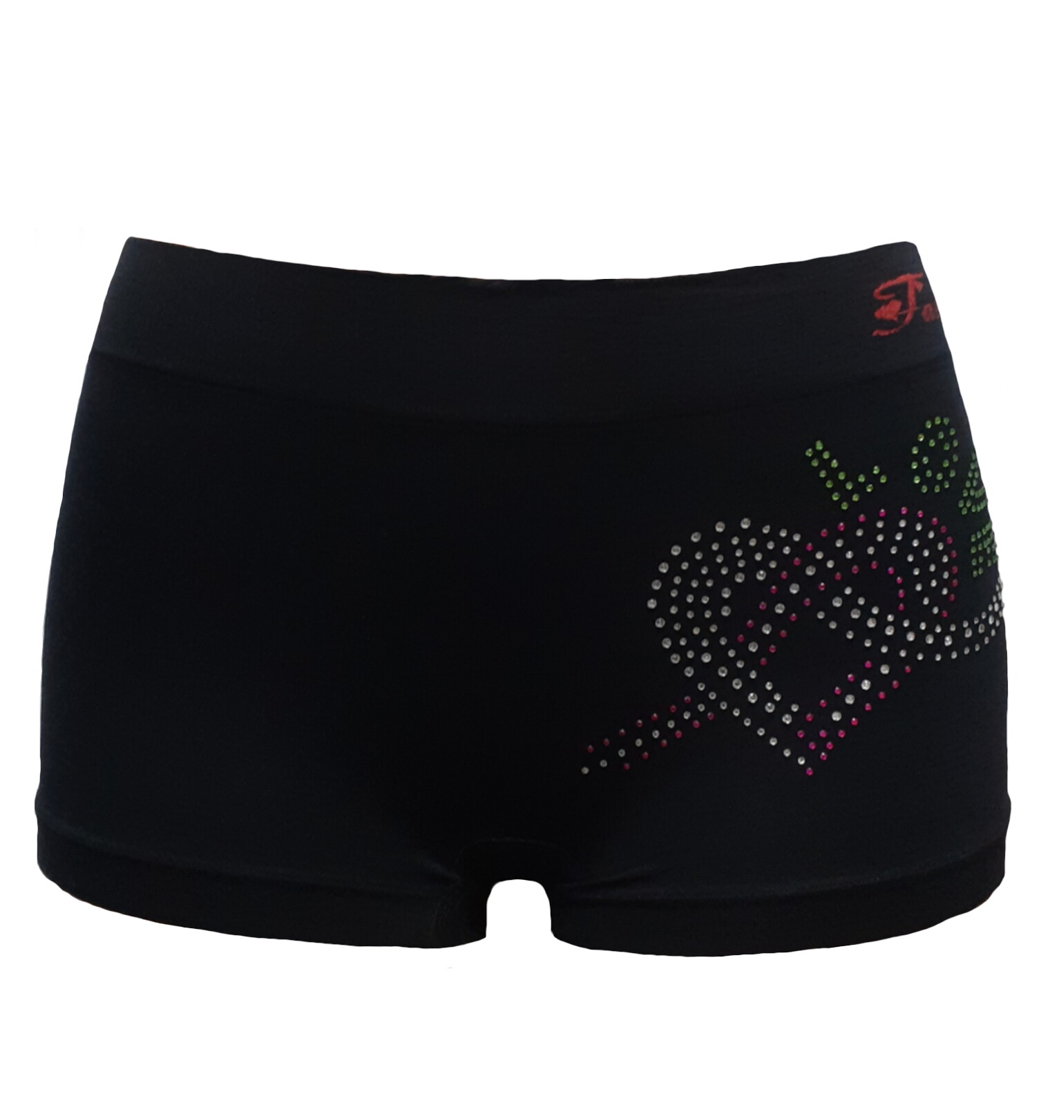 6 Ladies boyshorts Size SMALL Panties SEAMLESS Boxer Shorts Rhinestone Design 641018308971 | eBay