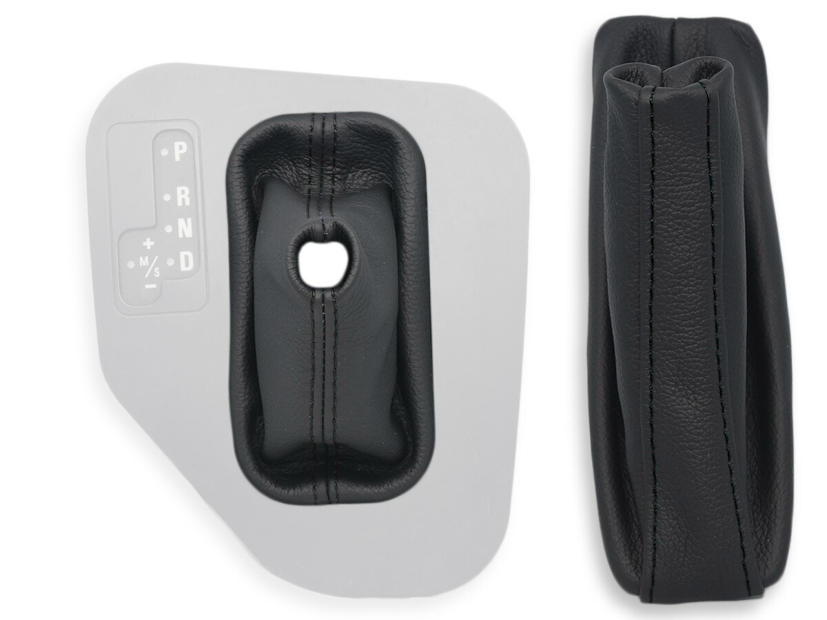 FOR BMW E39 automatic GEAR SHIFT BOOT + HANDBRAKE GAITER LEATHER STITCH ...