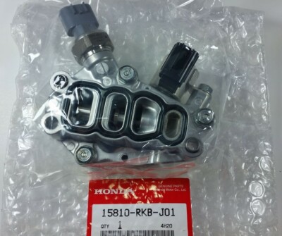 OEM Honda 15810-RKB-J01 VTEC Solenoid Spool Valve w/Gasket Pilot Accord ...