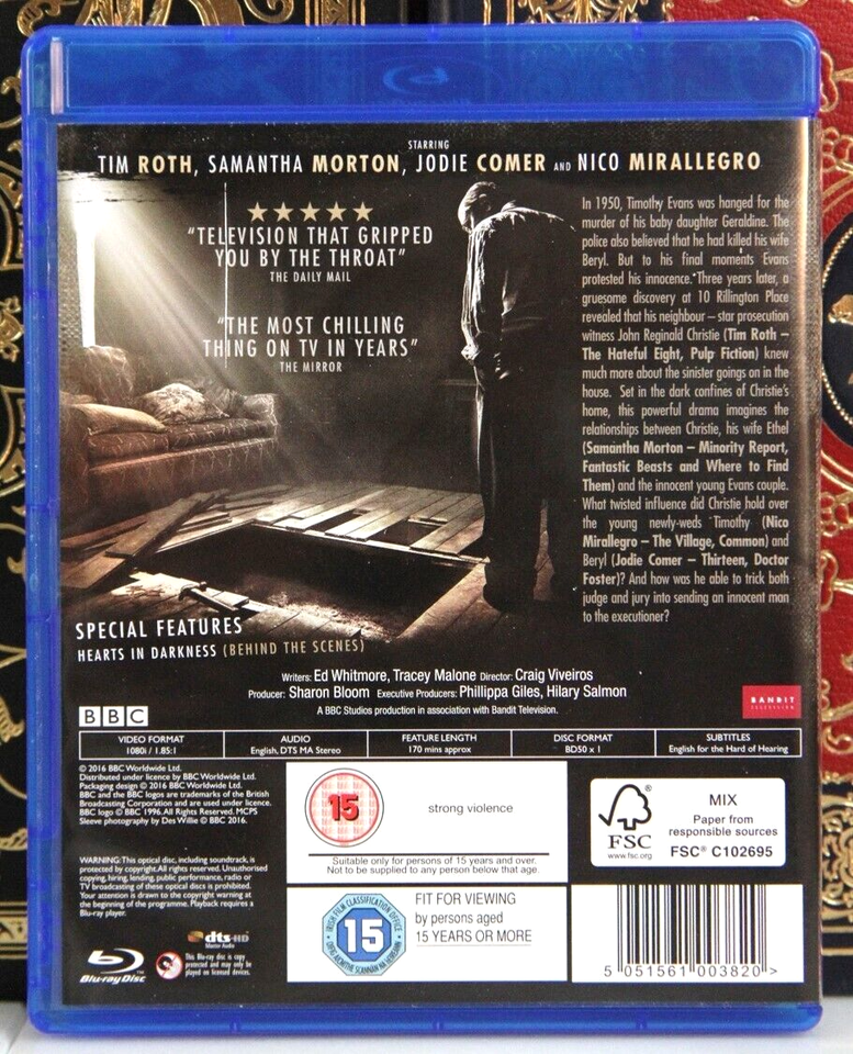 RILLINGTON PLACE Jodie Comer - BLU-RAY 🌟REGION FREE🌟 I SHIP BOXED | eBay