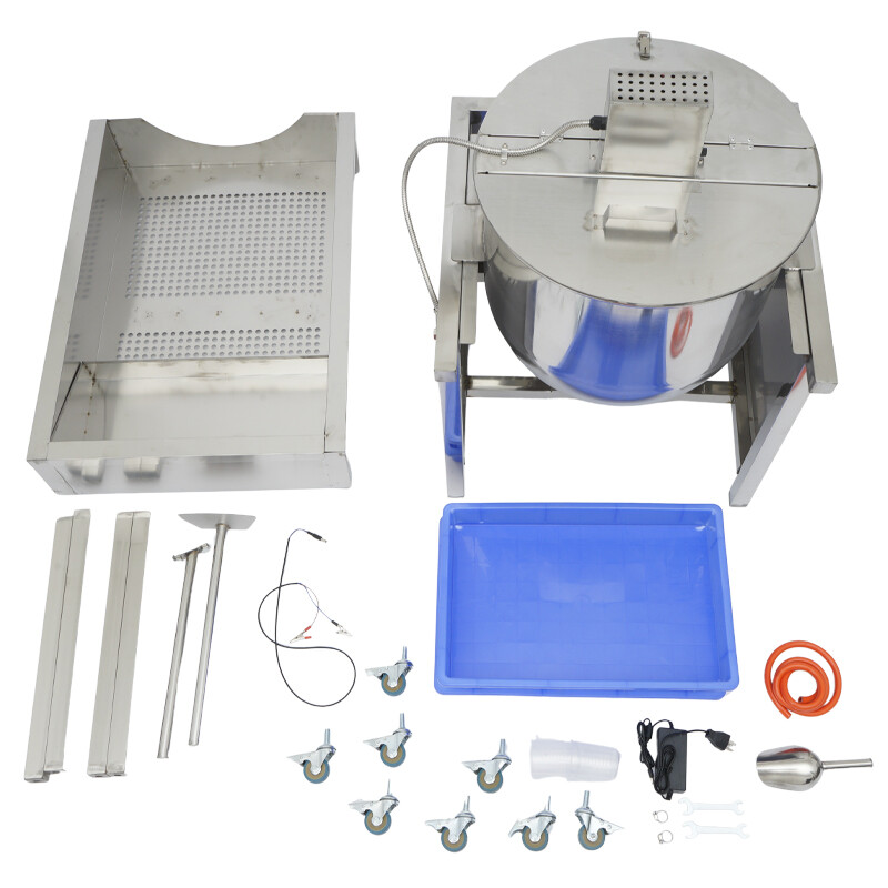 30/90QT Corn Making Machine Commercial Automatic Popcorn Machine ...