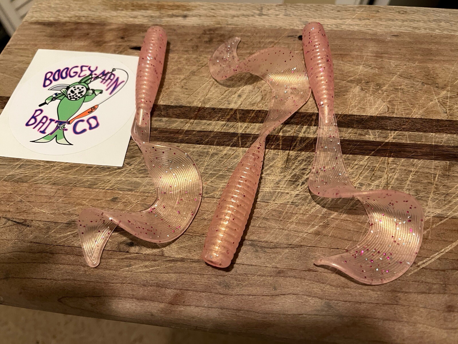 Boogey Man Bait Co. 8” Saltwater Fishing Grub Lingcod Rockfish Grouper ...