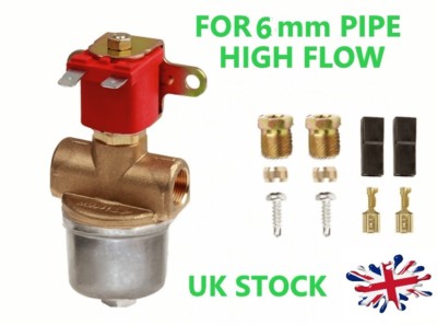 6mm LPG SOLENOID ELECTROMAGNETIC VALVE WITH LIQUID PHASE GAS FILTER | eBay