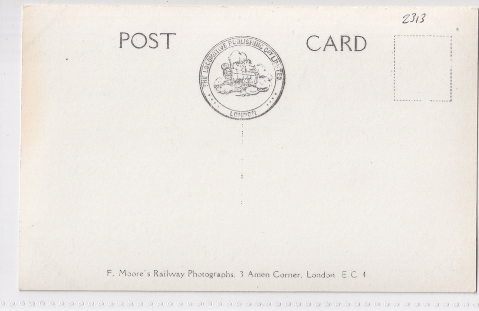 LMS RAILWAY LOCOMOTIVE NUMBER 2313 THE PRINCE RP F MOORE'S | eBay UK