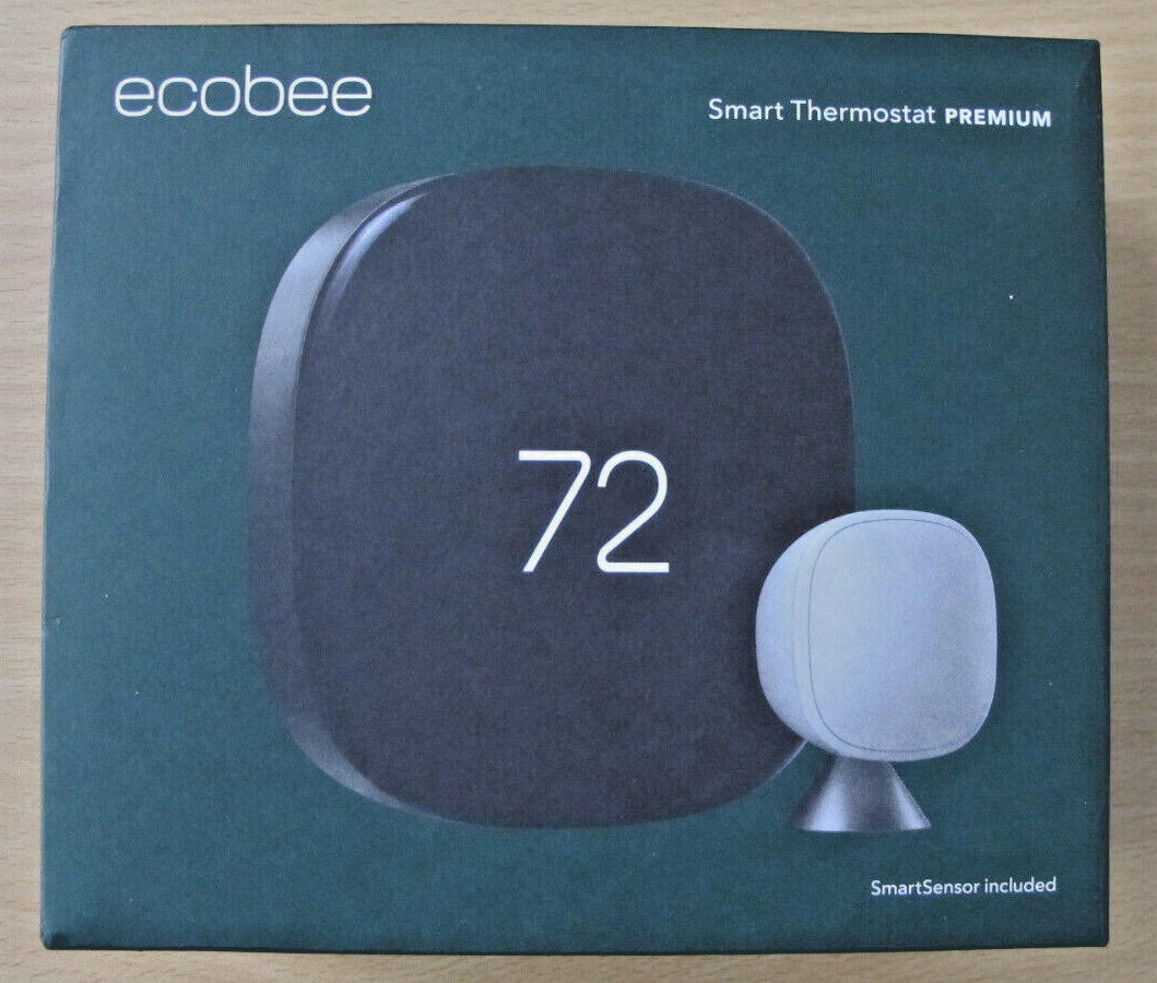 Ecobee Smart Thermostat Premium EBSTATE601 EB-STATE 6P-01 OPEN BOX ...