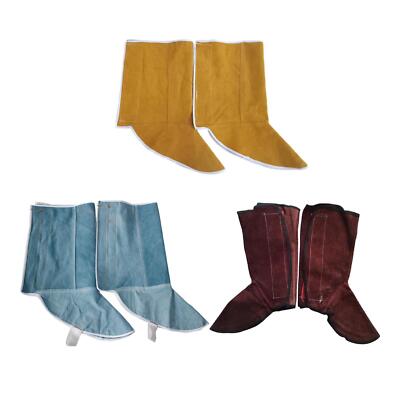 Welding Foot Splatter Boot Covers Leg Feet Protection Sturdy Anti Spark ...