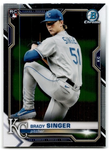 2021 Bowman Chrome Brady Singer Rookie C Baseball Cards #43 | eBay