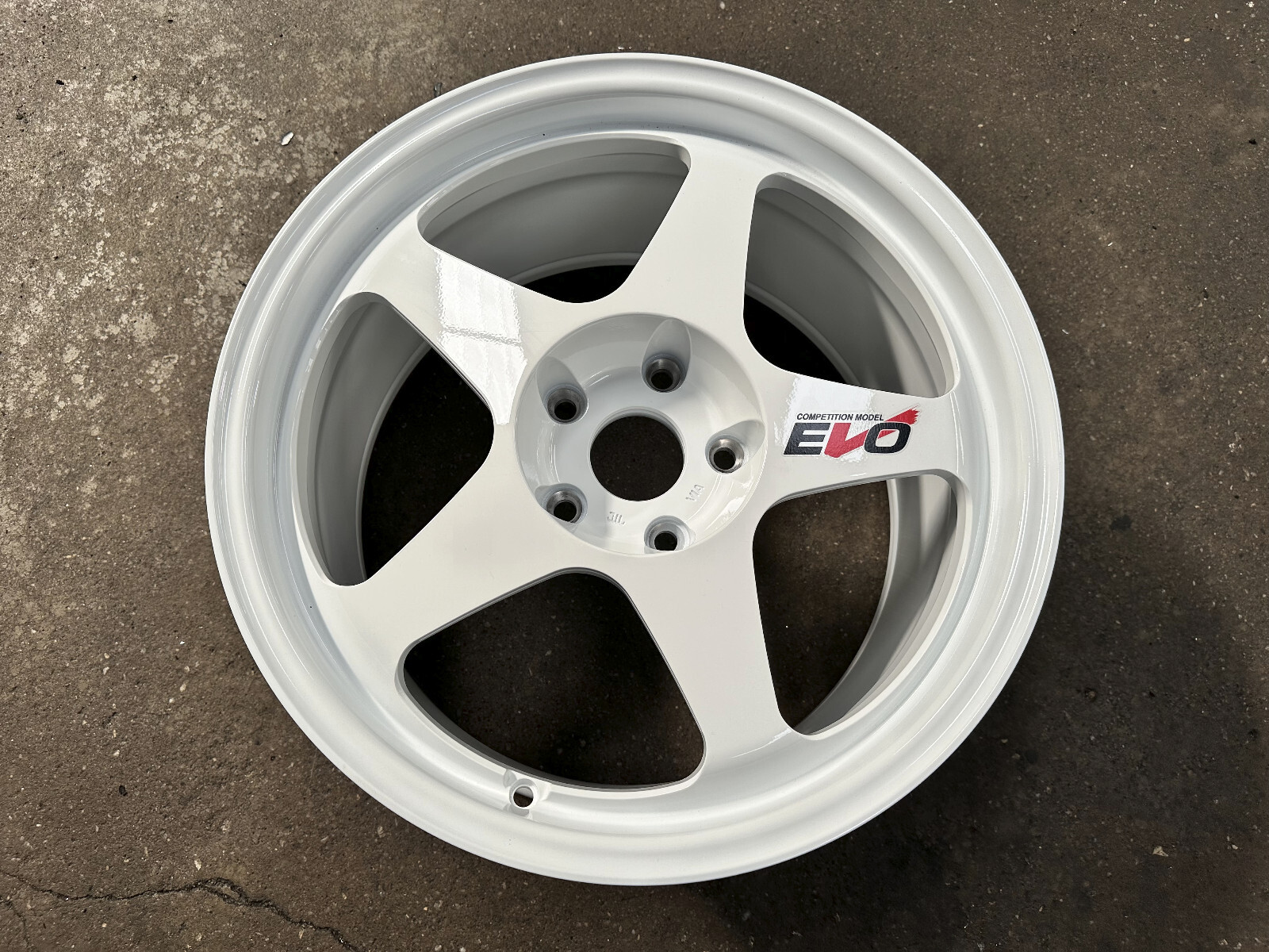 18x9.5J Rays AOW EVO Regamaster (4 Wheel) 5x120 FK8R Honda Civic Type-R ...
