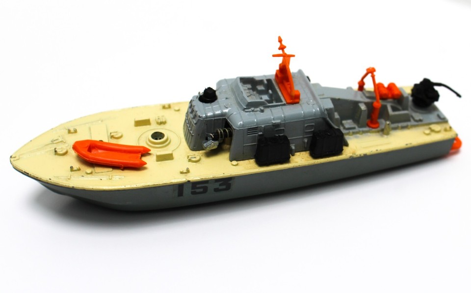 Dinky Toys Motor Patrol Boat 675 Air Sea Rescue DieCast Made In England ...