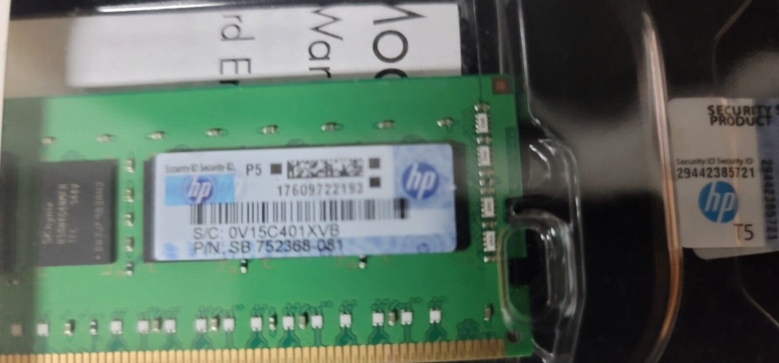 HPE 8GB 1RX4 PC4-2133P 752368-081 726718-B21 774170-001 Server Memory ...