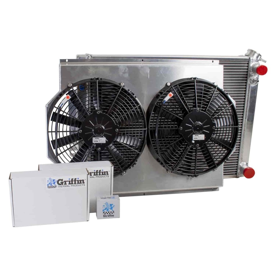 Griffin Radiators CU-70009-LS PerformanceFit Radiator ComboUnit LS Swap ...