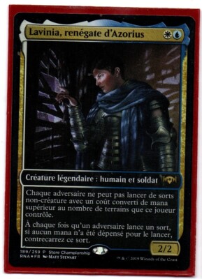 MRM FR/VF FOIL promo Lavinia, ren gate d'Azorius - Renegade MTG Magic ...