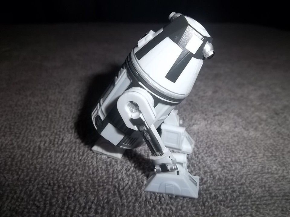 Star Wars Droid Factory R4-M9 Astromech Disney Build Droid 3.75" BAD ...