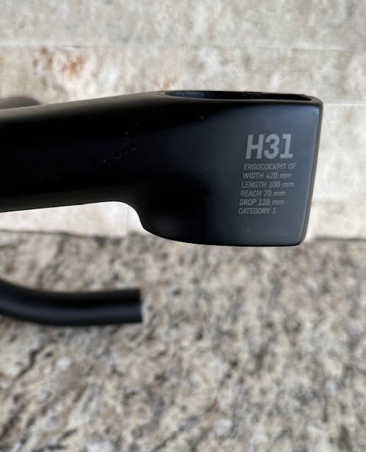 Canyon Endurace Road Bike H31 Carbon Ergocockpit. Black. With spacers ...