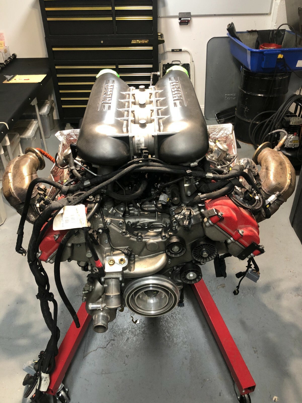 Ferrari 458 Italia Engine