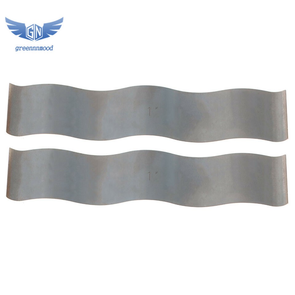 9 Pair Precise 1/8" Wavy Steel Parallel Parallels.0002" Hardened 18 Pcs ...