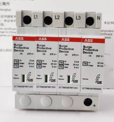 ABB Surge Protector Lightning Protection OVR T2-T3 3N-20-275 | eBay