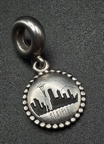 Authentic ALE Pandora Seattle Space Needle Skyline Sterling Silver ...