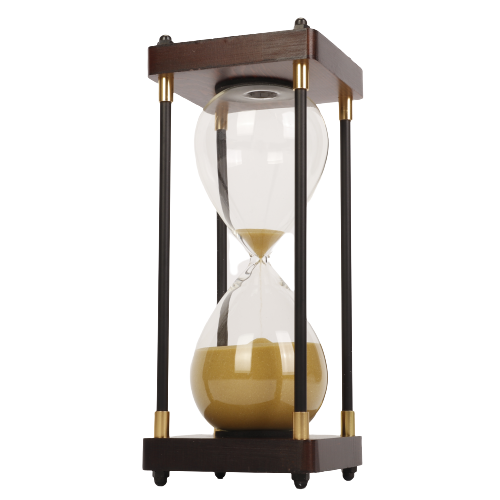 Premium Large Hourglass Sand Timer 60 Minutes Sandglass Clock Sandglass ...