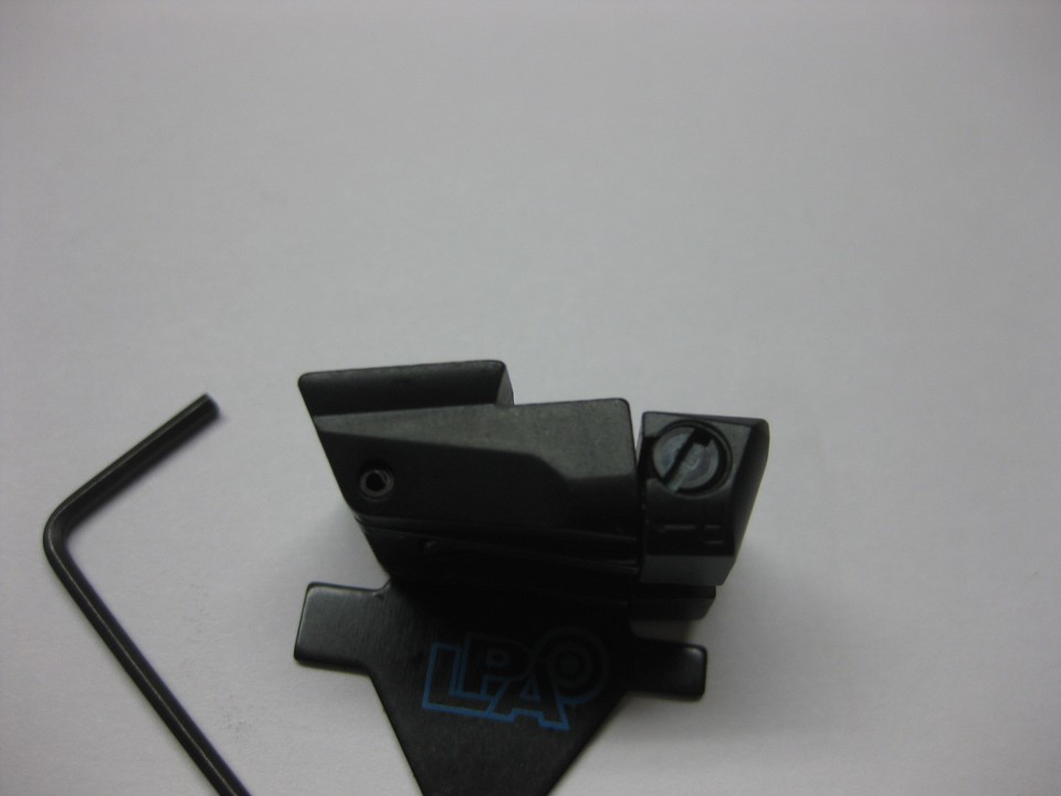 LPA MIM REAR SIGHT For Crosman Guns with a Steel Breech 2240 2250 1322 ...