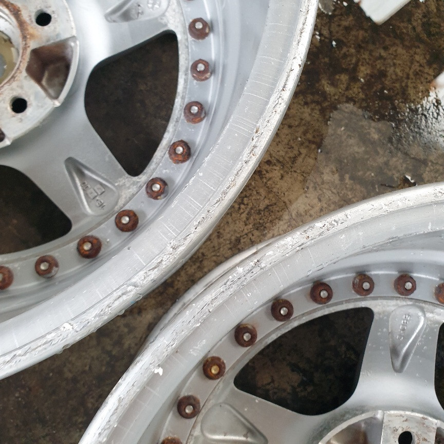 JDM Dunlop Rays Super Xiphos 5 Spoke 16" Rims Wheels for 300zx Z31 ...