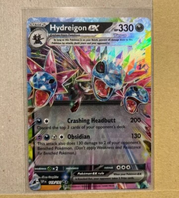 Hydreigon ex SV08: Surging Sparks Pokemon Double Rare Holofoil 119/191 ...