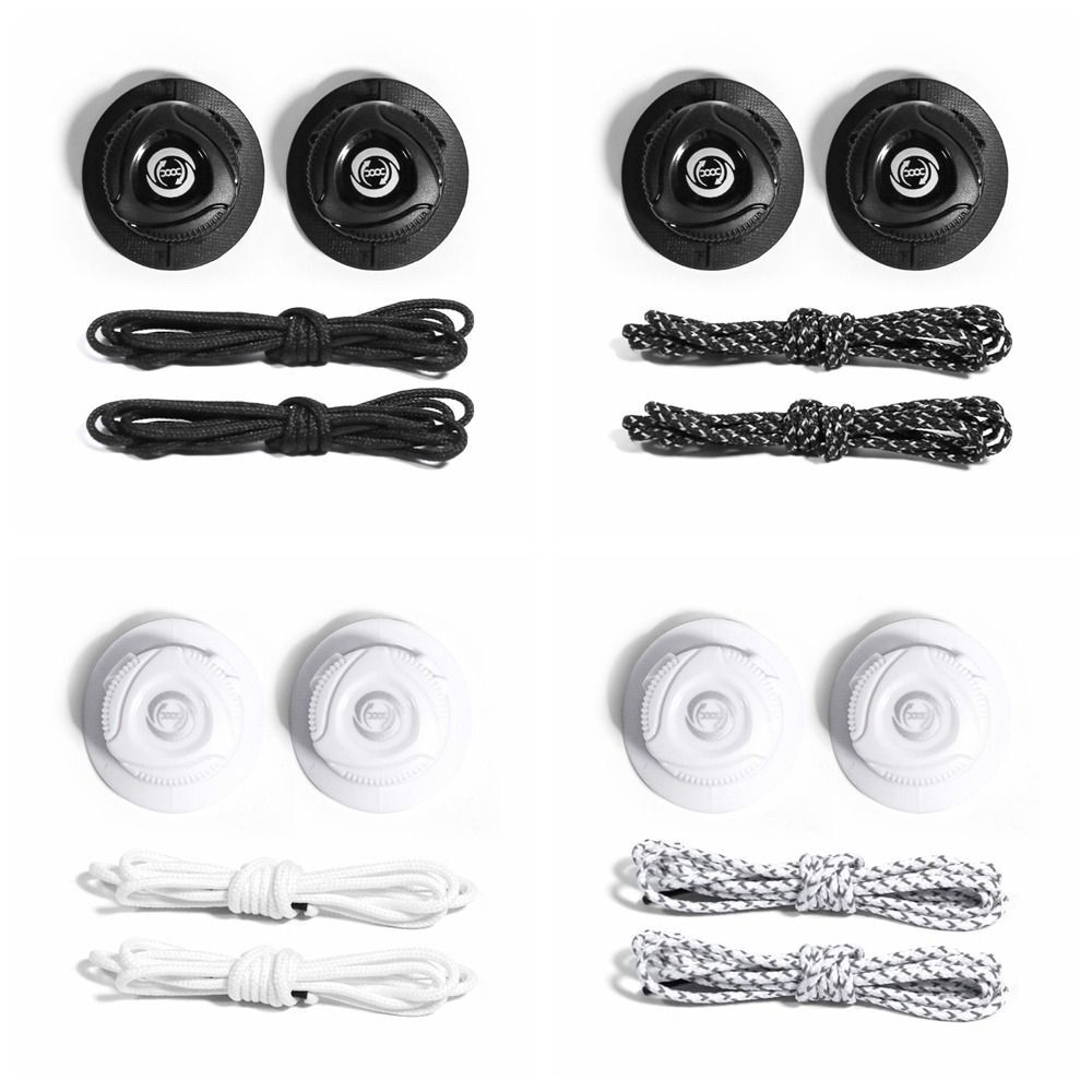 Elastic Shoelace Buckle Quick Shoe Lace Free Tie Shoelaces Unisex | eBay