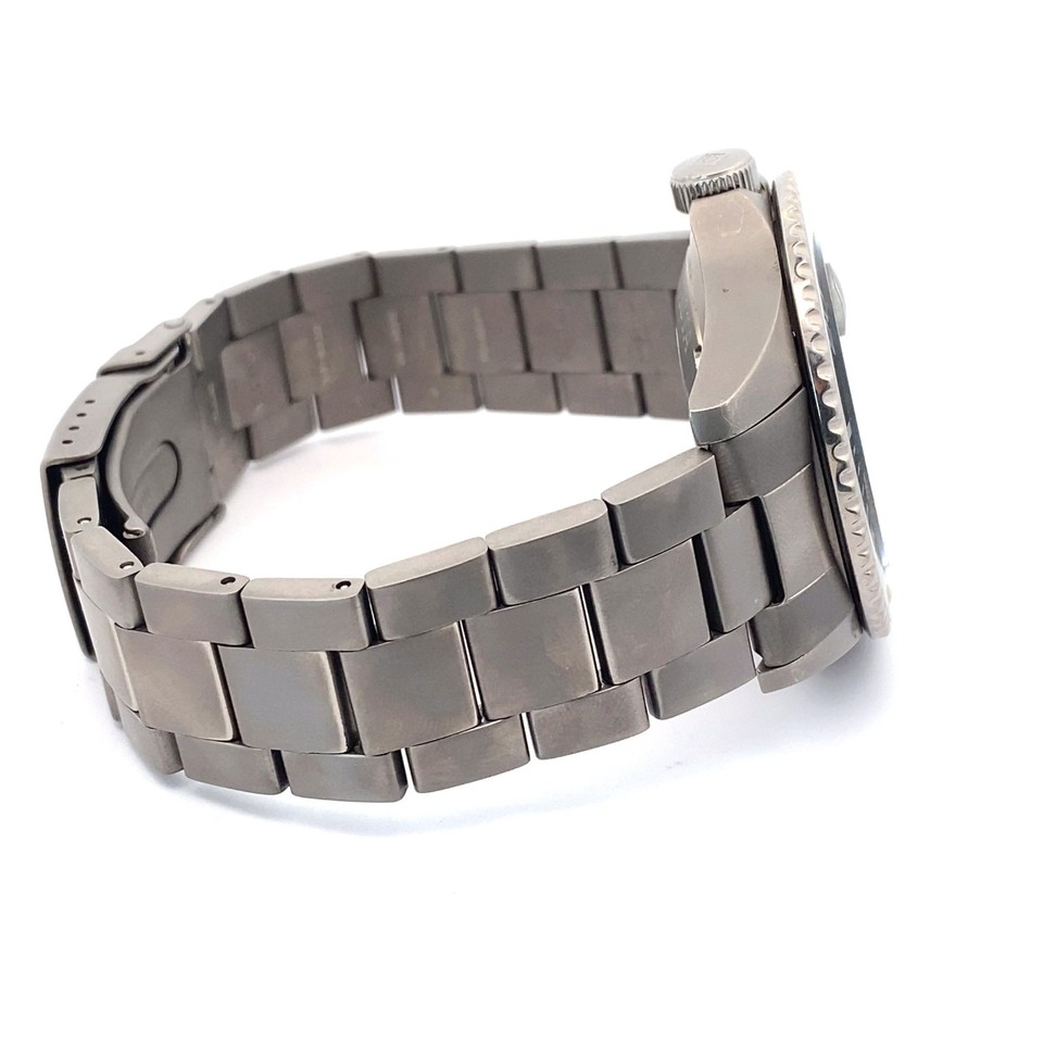 Mens Invicta Pro Diver 0420 Titanium Automatic Exhibition Back 45mm ...
