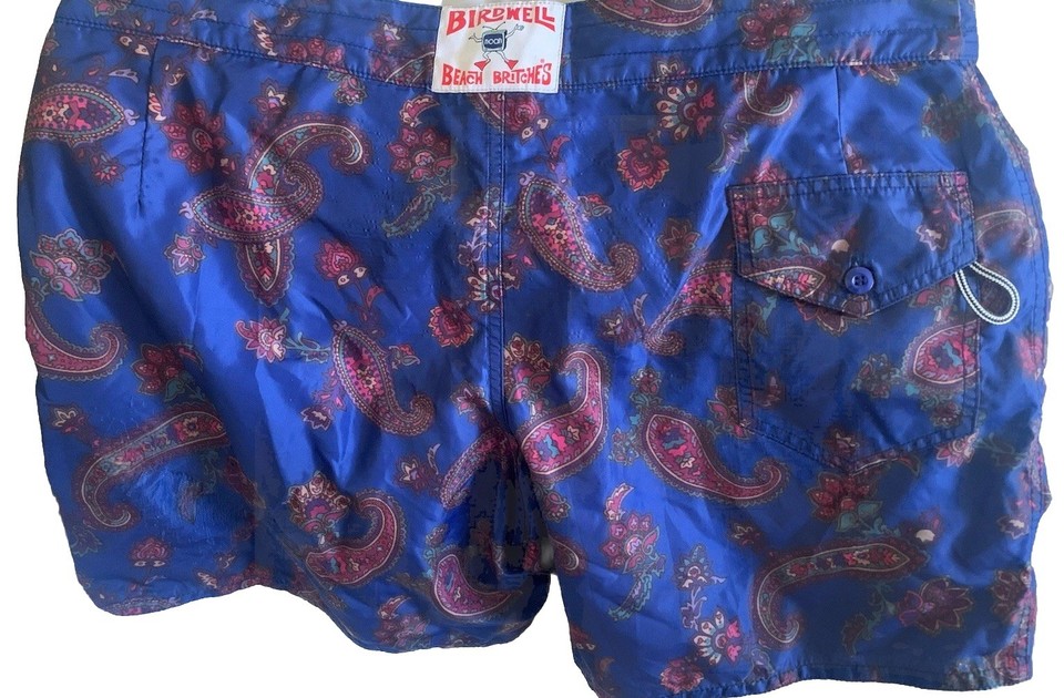 Birdwell Beach Britches X Noah Paisley Board Shorts Rare Men’s Size 40 ...