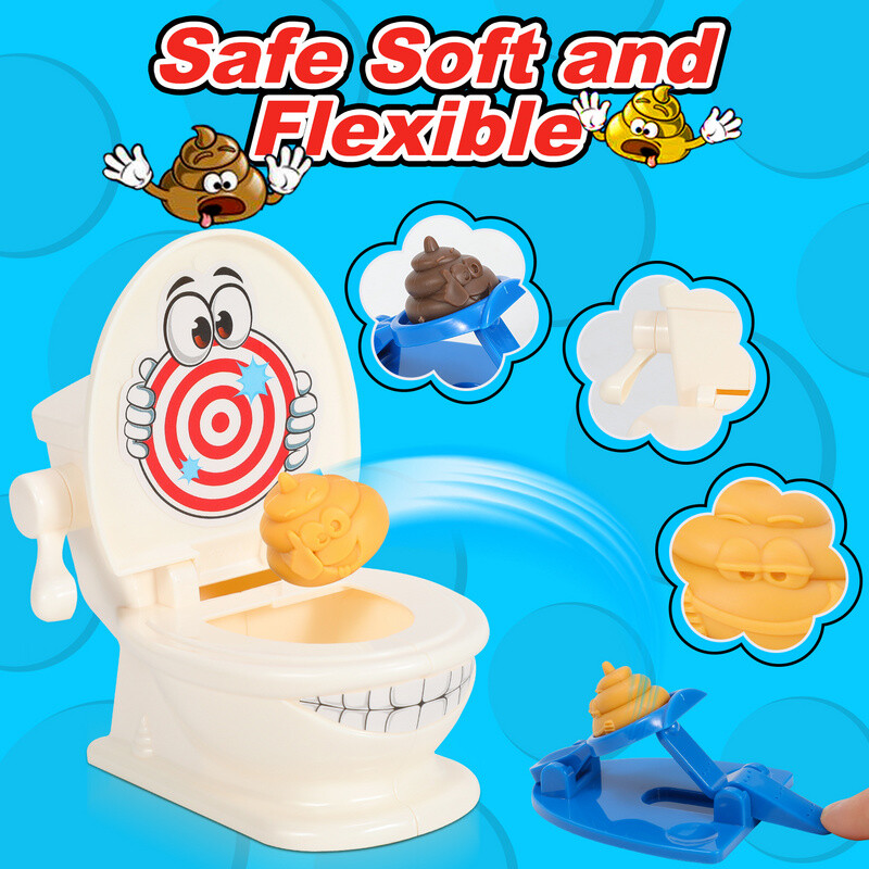 Poo Toilet Game Shoots the Poop Game Funny Creative Toilet Games Poop ...