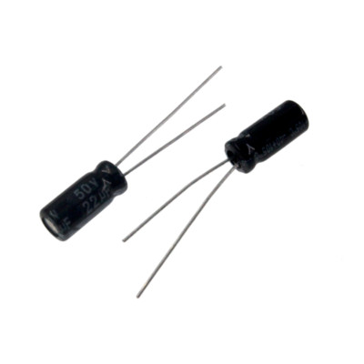 20pcs 22uF 50V 22MFD 50WV 5*7mm Electrolytic Capacitor | eBay