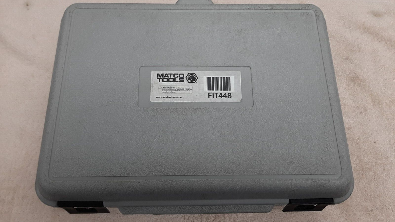 MATCO TOOLS FUEL PRESSURE TESTING KIT MODEL: FIT448 (MISSING 1 TEE ...